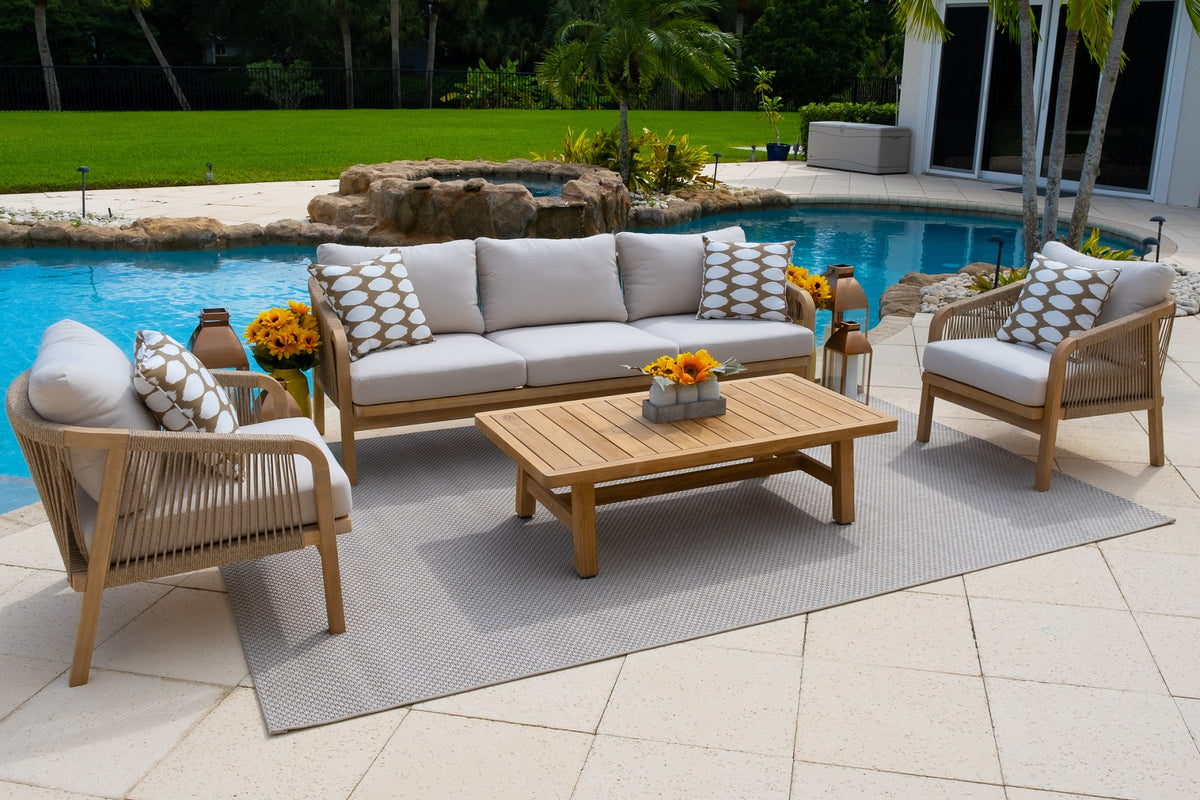 Colwell outdoor sofa set store