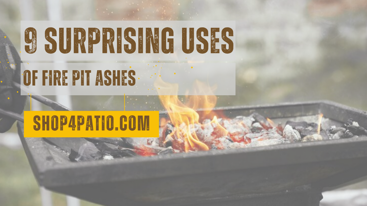 9 Surprising Uses Of Fire Pit Ashes – Shop4Patio.com